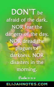 FEAR NOT: 32 Bible Verses About Fear - Elijah Notes