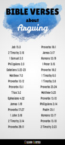 Top 25 Bible Verses About Arguing KJV - Elijah Notes